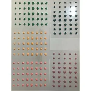 Stampin' Up! | Office | 40 Embellishments 5 Colors 2 Size Disc Hearts ...